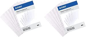 Maxi Sheet Protector A4 40 Micron Poly Bag, MX-RP50-40, Pack of 100 ...