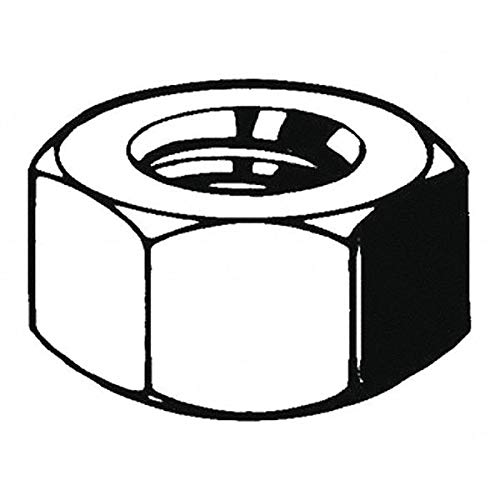 M26-1.50 Class 8 Plain Finish Steel Hex Nuts, 5 pk.: Amazon.com ...