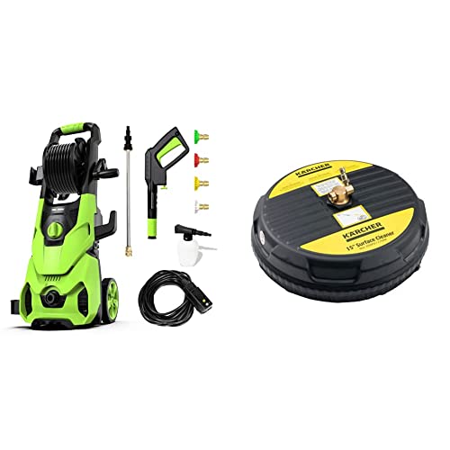 Rock&Rocker Powerful Electric Pressure Washer, Green & Karcher ...
