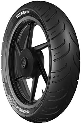 Ceat 102501 Zoom-Rad 140/60% R17 63P Tubeless Bike Tyre, Rear : Amazon ...