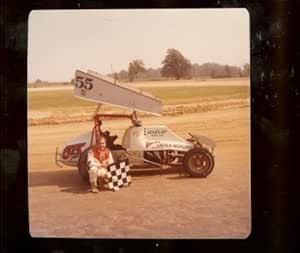 FRED LINDER #55 WINGED SPRINT CAR RACE PHOTO VF at Amazon's Sports ...