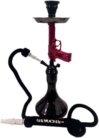 Amazon.com: 24" ICED Hookah, Gun Hookah, Pistol-Type, Original Gangsta ...