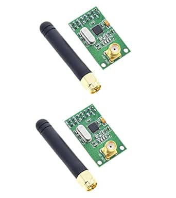 xcluma NRF905 Wireless Transceiver Module NF905SE With Antenna FSK GMSK ...