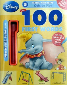 Buy Disney 100 First Words - Outside Play Book Online at Low Prices in ...