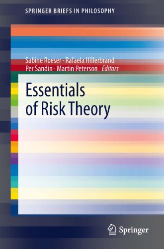 Essentials of Risk Theory (SpringerBriefs in Philosophy Book 0), Roeser ...