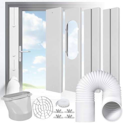 Amazon.com: G GO . HO Portable AC Window Vent Kit with 5.9" Exhaust ...
