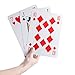 Amazon.com: Jumbo Playing Cards Giant 8 inch x 11 inch Plastic Coated ...