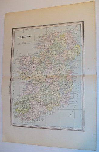 Colour Map of Ireland - Circa 1902: Author Not Stated: Amazon.com: Books