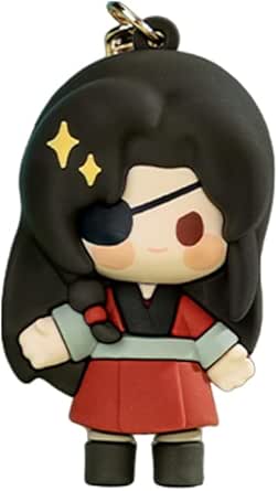 Amazon.com: CALEMBOU Anime Keychain, 2.4" Cute Xie Lian Hua Cheng Chibi ...