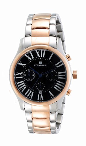 D'SIGNER Chronograph Watch for Men 666RTM_BLK (Multi-Colour) : Amazon ...