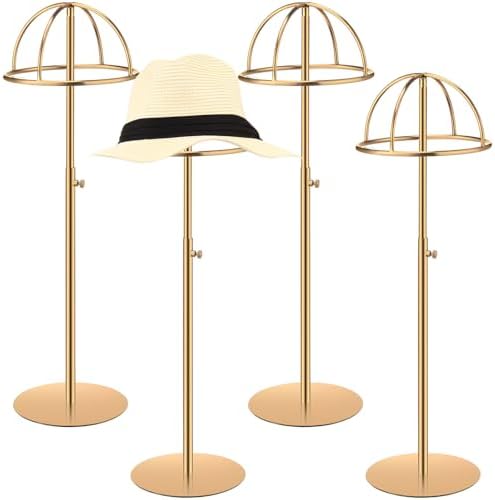 Amazon.com: Sintuff 4 Pcs Hat Display Stands 15-22.8 Inch Large ...