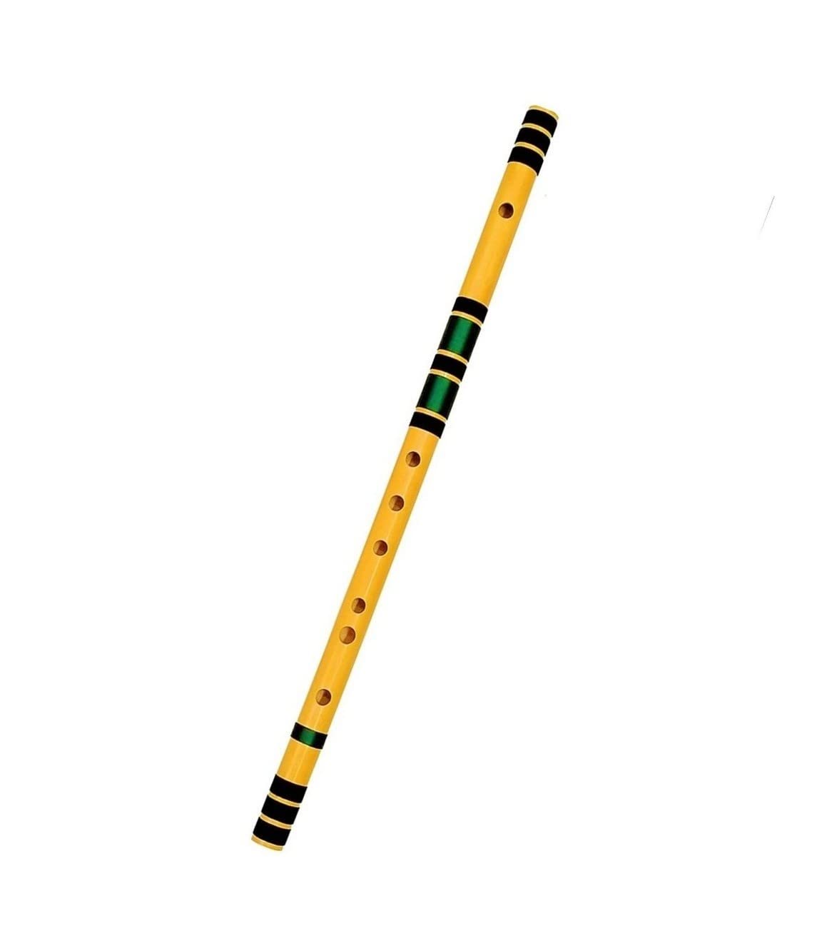 IBDA Flutes C Natural Professional/Learner/Beginner Bamboo Bansuri C ...
