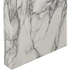 Amazon.com: Icon Faux Marble Waterfall Bar Height Table by Diamond Sofa ...