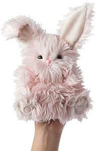 Amazon.com: Manhattan Toy Fuzzy Loves Bunny Hand Puppet Plush : Toys ...