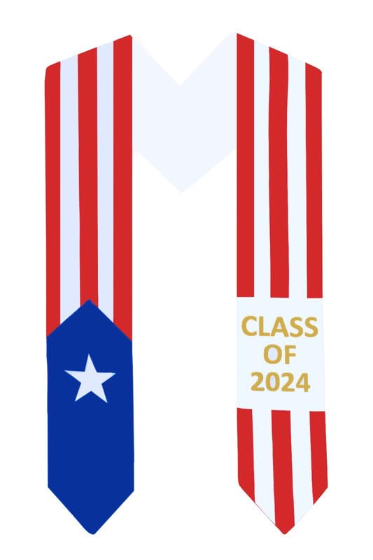 Snapklik.com : Puerto Rico Graduation Sash Class Of 2024 Puerto Rico ...