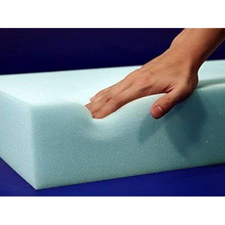 High Density Upholstery Foam ~ Cut to Any Size ~ Cushions, Seat Pad ...