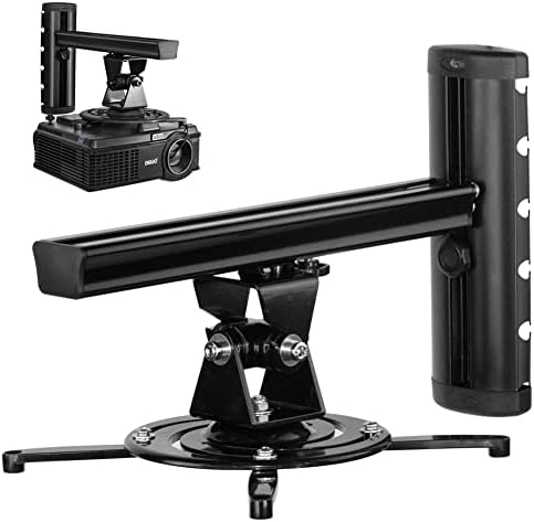 Amazon.com: Universal Projector Ceiling Mount Wall Hanging Mount 2-in-1 ...