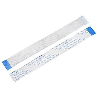uxcell Flexible Flat Cable,150mm 1mm Pitch 16 Pins FPC FFC Flexible ...