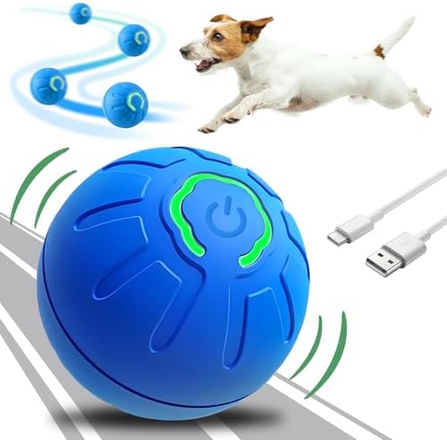 xinrongda Interactive Dog Ball Toy, Bouncing Dog Ball, Vibrating Dog ...
