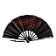 DiscoFan Folding Hand Fans for Women, Personal Handheld Fan for Men ...