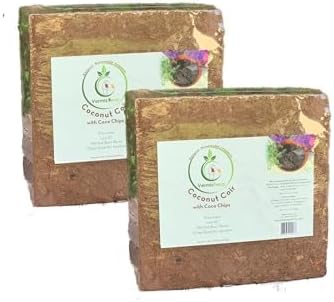 Amazon.com : VermisTerra - Coco Coir and Chips, Compressed Brick (Set ...