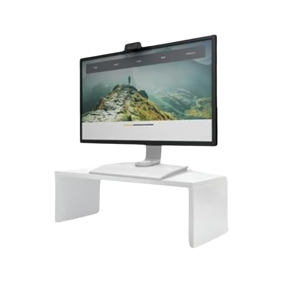 flux Monitor Stand Wooden | Monitor Stand Riser | PC Stand For Desktop ...