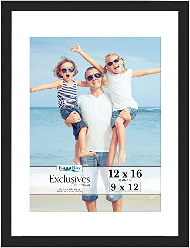 Amazon.com: ENJOYBASICS 12x16 Picture Frame, Display Poster 9x12 with ...