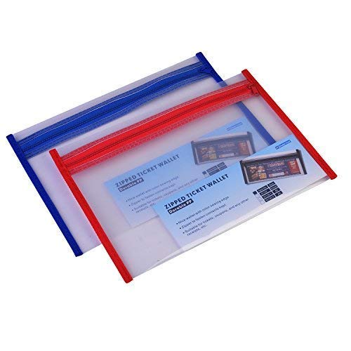 Bindermax Durable B5 Size Plastic Zip File Paper Document Folder Bags ...