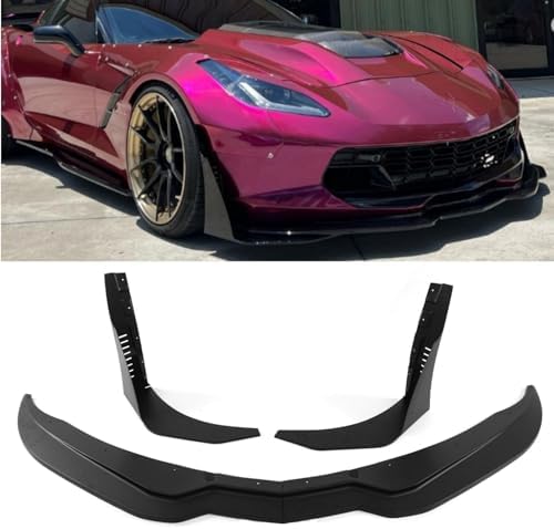 Amazon.com: Front Lip with Side Extension Winglets 6Pcs For Chevrolet ...