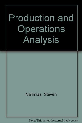 Production and Operations Analysis : Buy Online at Best Price in KSA ...