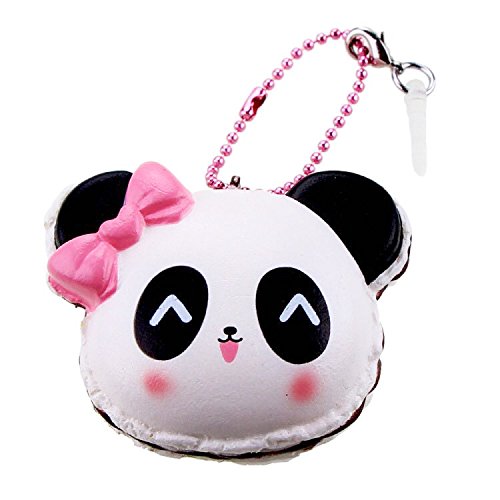 Buy VLAMPO Squishy Macaron Panda Slow Rising Scented Stress Relief ...