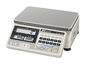 Amazon | A&D 個数計 HC-30Ki ≪ひょう量:30kg 最小表示:5g(計量可能最小単重:1g) 皿寸法:300(W)*210 ...