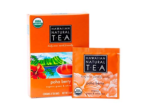 Amazon.com : Organic Hawaiian Natural Tea (Poha Berry, 8 Tea Bags ...