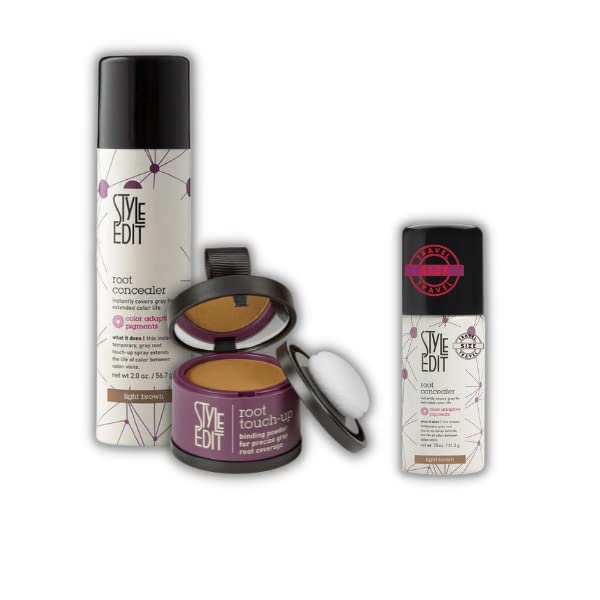 Amazon.com: Style Edit Light Brown Full Size, Travel Size Concealer ...