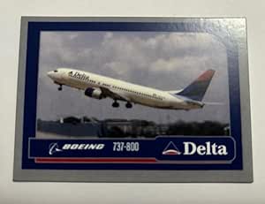 Amazon.com: 2003 Delta Airlines Pilot Trading Card 737-800 Card #5 ...