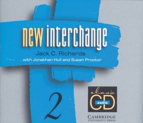 Amazon.com: New Interchange 2 Class Audio CD Set: English for ...