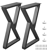 Amazon.com: Rioychan 16 Inch Metal Bench, Desk and Coffee Table Legs ...