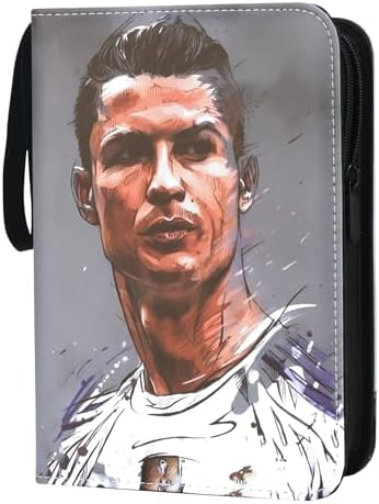 Amazon.com: LAISU Soccer Card Binder with 50 Removable Sleeves and ...