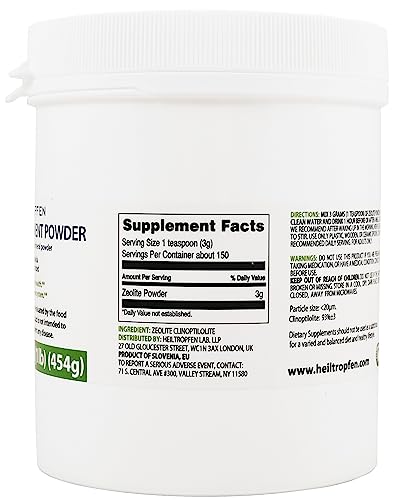 Snapklik.com : Zeolite Supplement Powder 1 Pound - 454 G Detox ...