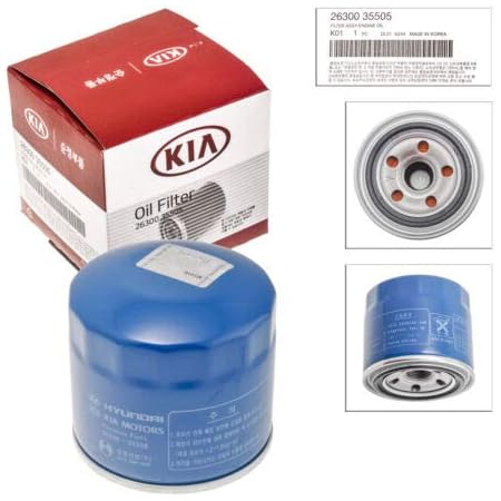Amazon.com: Genuine OEM For Hyundai/Kia Oil Filter 26300-35505- 26300 ...