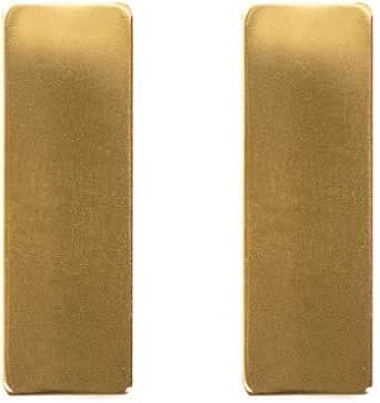 Amazon.com: USMC 2nd Lieutenant Satin Gold Pin On Collar Rank: Clothing ...