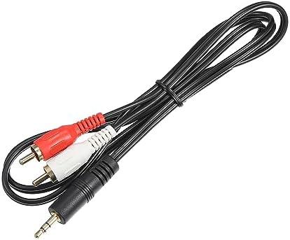 Amazon.com: uxcell RCA to 3.5mm Cable 2RCA Male to Aux Car Audio Stereo ...