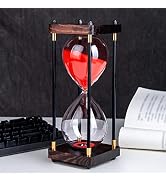 Amazon.com: Premium Large Hourglass Sand Timer 60 Minutes, Decorative ...