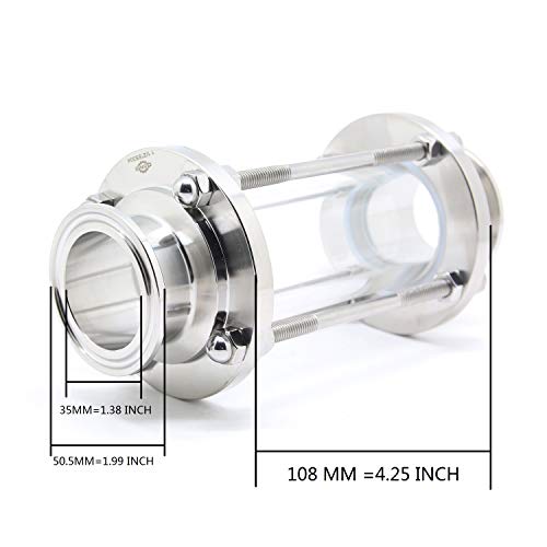 Tri Clamp Fittings Beduan In-Line With Tri Clamp End, Sanitary Flow ...