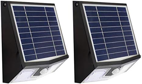 Amazon.com: SOLARBASICS Solar Basics LED Outdoor Solar Security Wall ...
