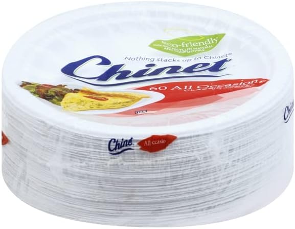Amazon.com: Chinet, All Occasion Plate, 60 Count : Health & Household