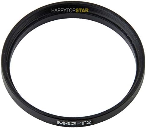 Amazon.com : Metal T2 to M42 Male to Female 42mm to 42mm T2-M42 Step-Up ...
