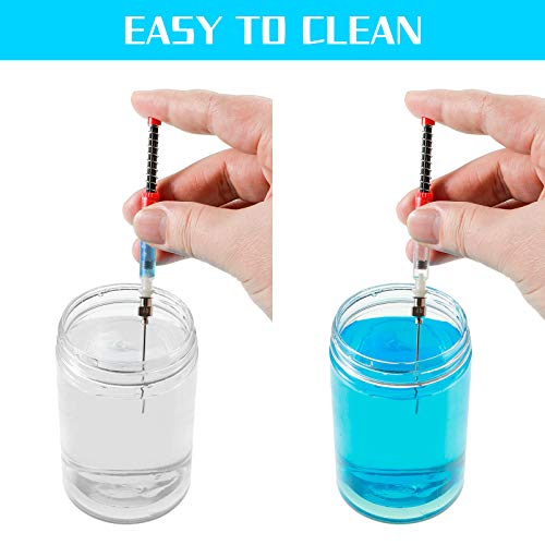 Zonon 5 Pieces Fountain Pen Ink Syringe Filler Ink Filling Syringe with ...