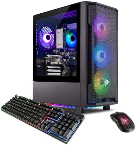 Amazon.com: iBUYPOWER Trace Mesh Gaming PC Desktop Computer Intel Core ...