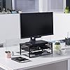 Amazon.com: Mknana Metal Computer Stand for Desk,Monitor Riser with ...